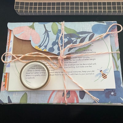 Handmade Pen Pal Kit Cute Stationery Set Letter Writing Set Gift Ideas ...