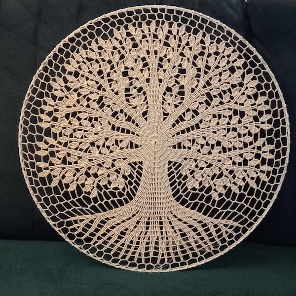 Crochet Pattern Tree of Life Pattern Download ENGLISH ONLY mandala ...
