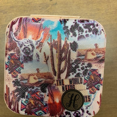 Western Jewelry Box, Western Mother's Day Gift, Retro Rodeo Jewelry Box ...