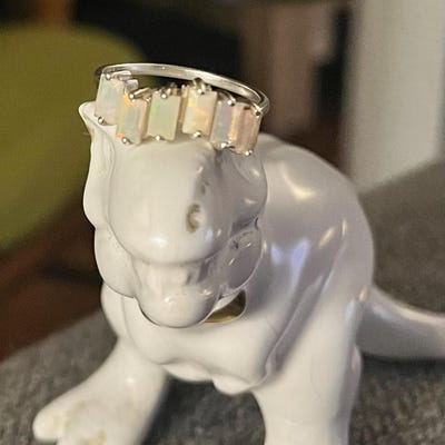 Pear Red Rose Ruby Ring for Women, Statement Ring, Ring for Her ...