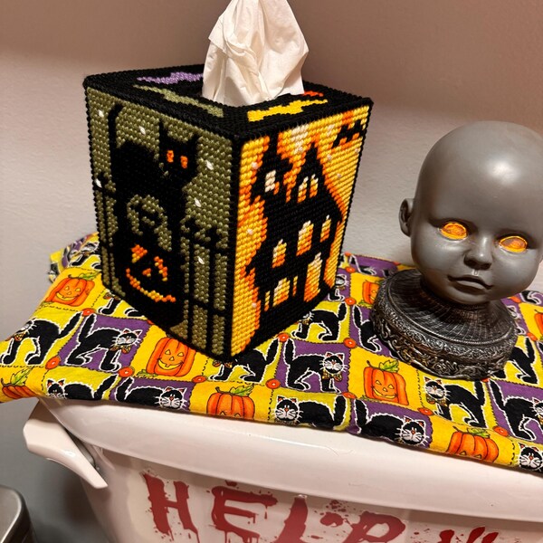 Easter Tissue Box Cover - Etsy