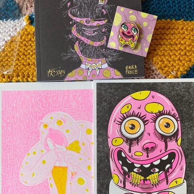 Knock Knock Horror Zine Inferno Edition. Horror Comic, Art Zine, Horror ...