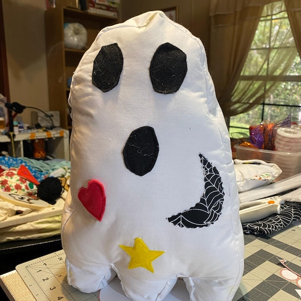 SMD Halloween Plush Sewing Pattern, Ghost Plush Sewing Pattern, PDF ...