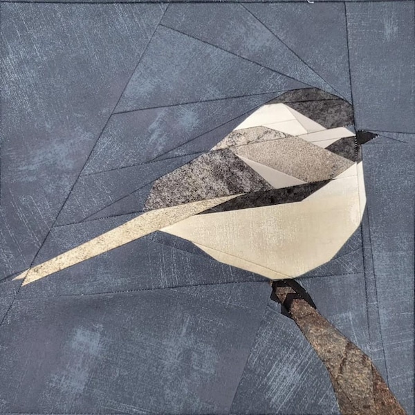 Chipping Sparrow Paper Piecing Pattern Etsy
