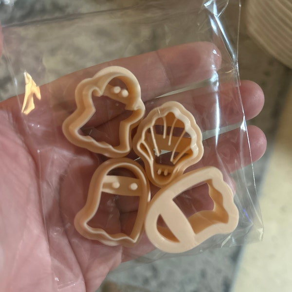 Ghost Set Ghost Clay Cutter Halloween Clay Cutter Fall Clay Cutter ...