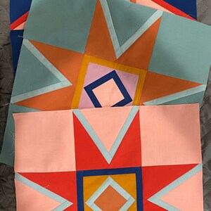 FPP 2 Patterns 6 Simple and Double Star Patterns - Etsy