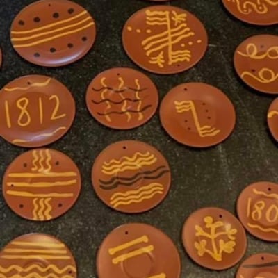 Miniature Wooden Plate 2 1/2, Wooden Plate 2.5, Doll Tea Party Plate ...