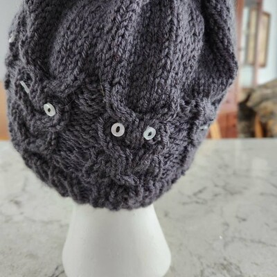 Owl Scarf Knit Pattern - Etsy