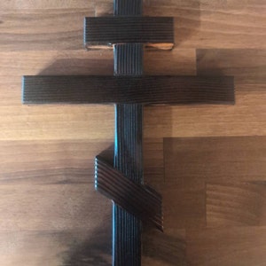 Mini 3 Bar Cross - Etsy