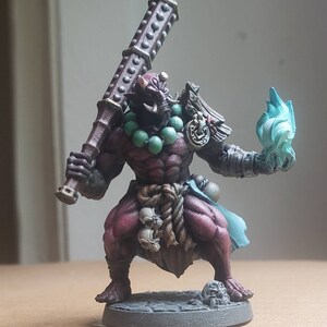 Gundrof Ragingfire Fantasy Resin Miniature Dnd Miniature - Etsy