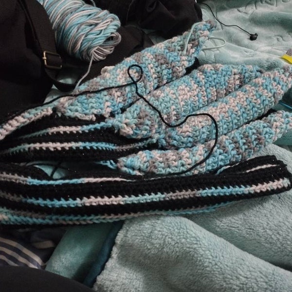 CROCHET PATTERN: Embossed Phoenix Scarf - Etsy