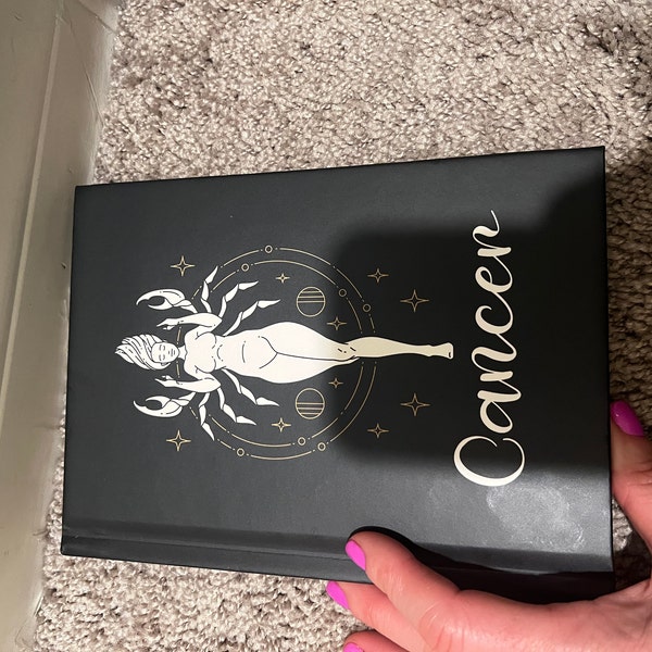 Aquarius Zodiac Astrology Sign Journal, Daily Notebook, Manifestation ...