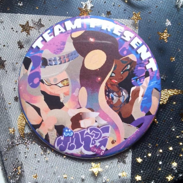 Splatoon 3 Grand Festival Pin Buttons 2.25" - Etsy