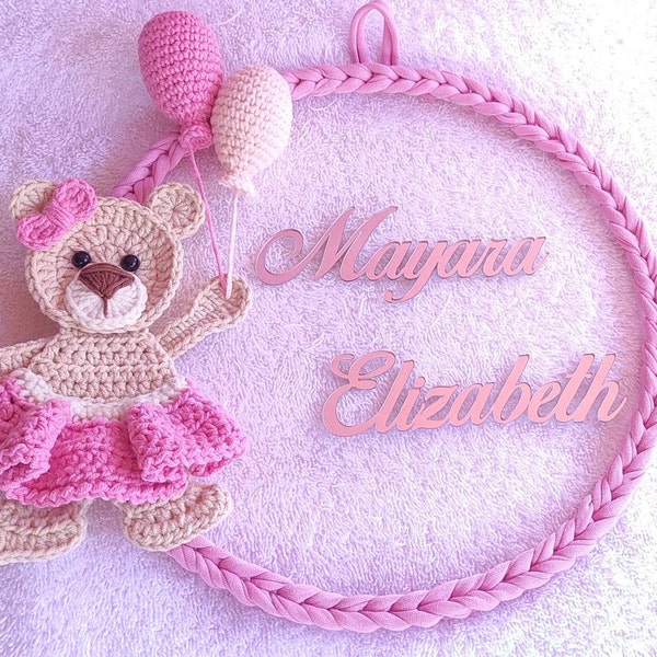 Tutu Bear Crochet Applique Pattern Instant Pdf Download - Etsy