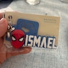 Personalized Spiderman Keychain / Keyring / Bag Charm / Name Tag - 3D ...