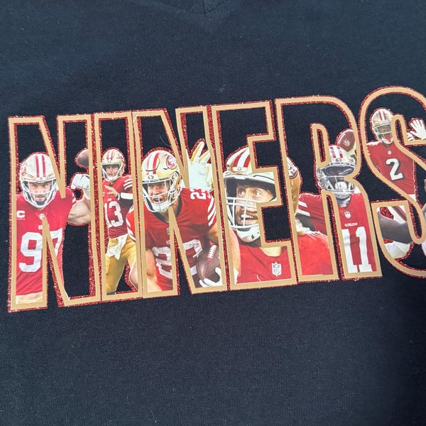 SF 49er Png 49 Ers Designs for DTF Digital Print Niners 2025 - Etsy