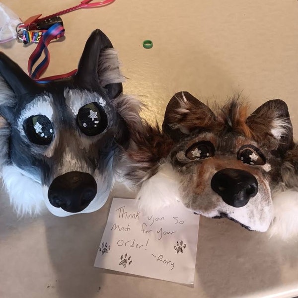 Cardboard Cat Therian/furry Mask Pattern and Guide!! | Birdydogshop - Etsy