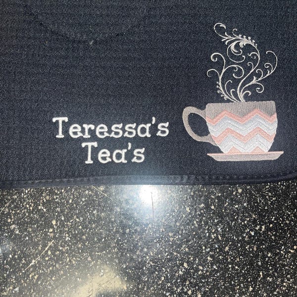 PERSONALIZED Coffee Mat, Expresso Decor, Coffee Decor, Coffee Station ...