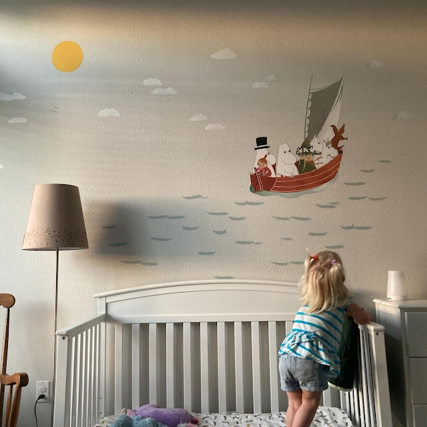 Big Lemon Tree Wall Decals With Leaves, Plastic-free Wall Stickers - Etsy