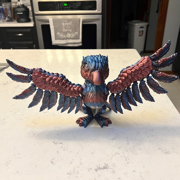 Cute Flexi Eagle Articulated / 3D Print Instant Download/3d Printed Toy ...