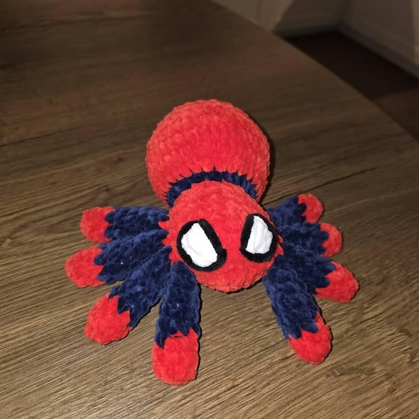 Spider-man Crochet Pattern: Realistic Spider, No Sew (US Terms) (PDF ...