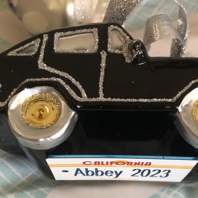 Personalized Engraved California Classic Replica License Plate Keychain ...