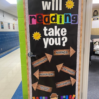 READING Bulletin Board Letters Classroom Decoration Teacher - Etsy