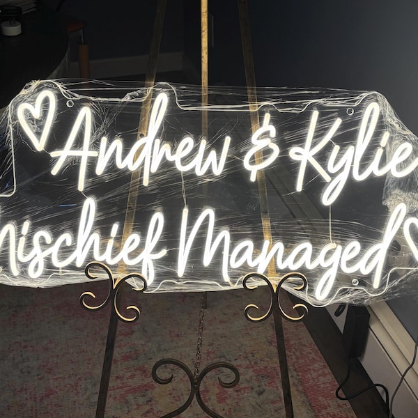 Custom Neon Aesthetic Sign, Neon LED Sign, Neon Wall Decor ...