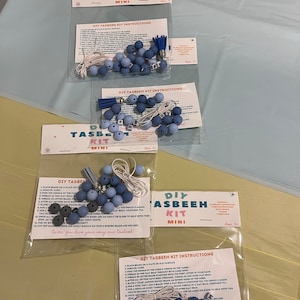 DIY Tasbeeh Kit Creative Gift for Kids Ramadan Eid Gift Favours ...