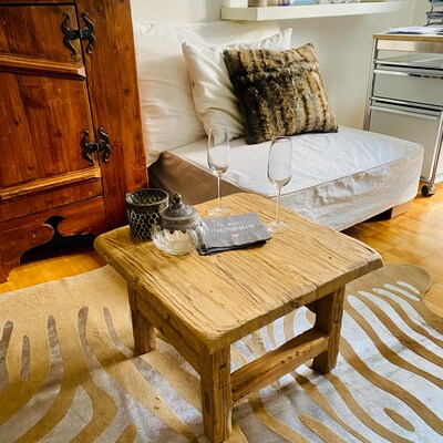 Handmade Reclaimed Oak Wood Desk Sustainable and Elegant Office ...