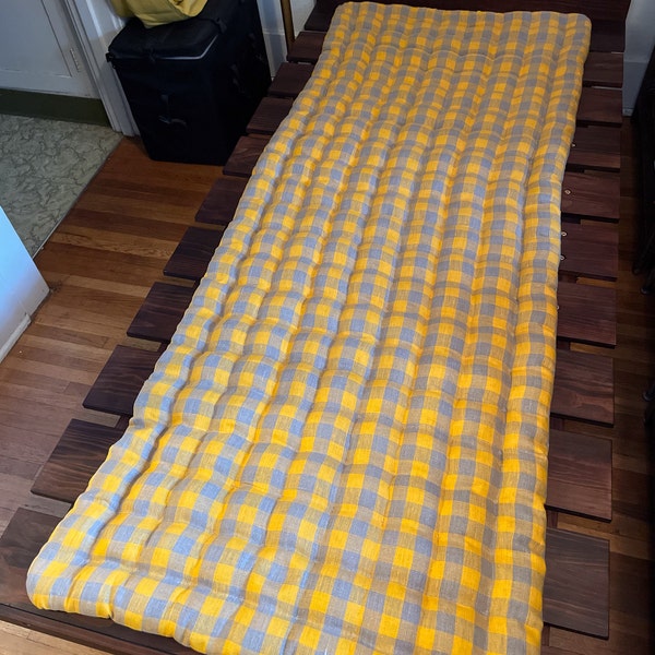 Shiki Futon 4”, Organic Hemp Fiber Filler, Futon, Hand Made, Gift for ...