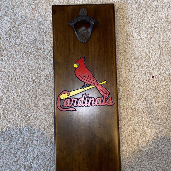 Beer Bottle Opener Wall Mount Sports Team, NBA, NFL, MLB, College - Etsy