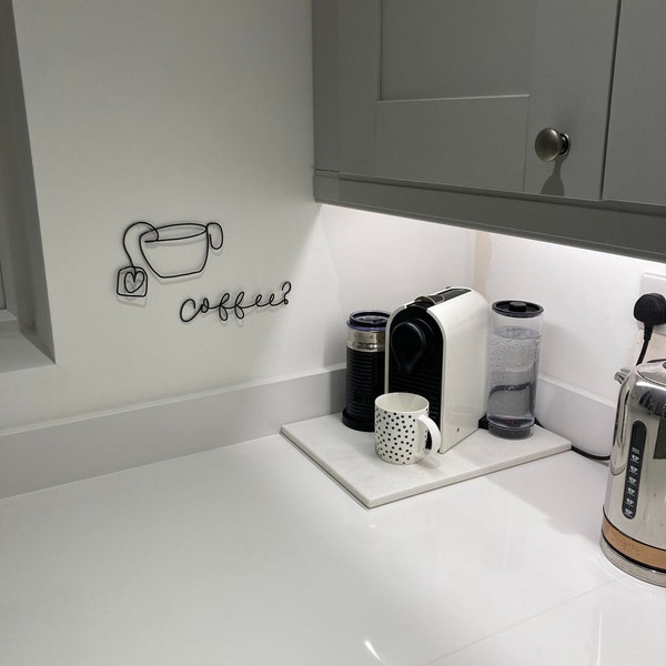 Lightbulb CUSTOM Wire Handwritten Wire Phrases Bespoke Wall Words Wall ...