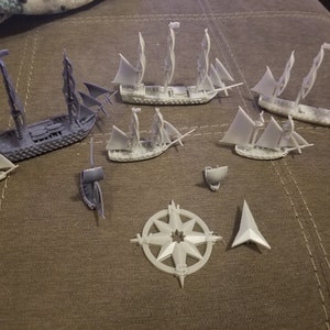 Sailing Ship Miniatures 1/1200 Fleet Pack - Etsy