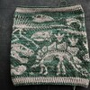 Fossil Frenzy Cowl Pattern, Dinosaur Cowl, Knitting Pattern, Digital ...