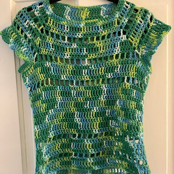 Colosseum Crop Crochet Pattern: Made-to-measure Top (PDF Pattern) - Etsy