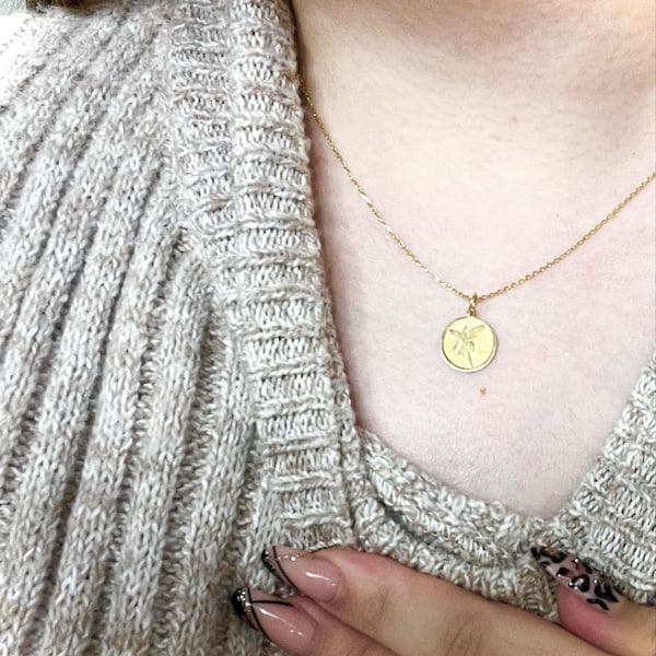 14k Solid Gold Pig Zodiac Necklace , Personalized Pig Pendant , Pig ...