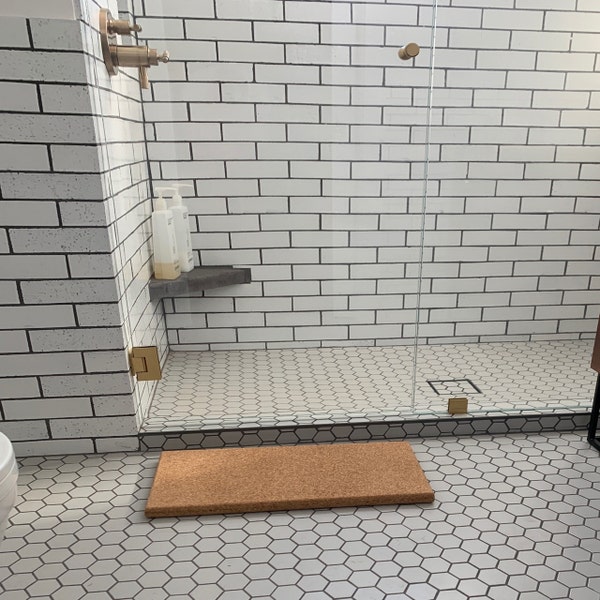 Cork Bath Mat - Etsy