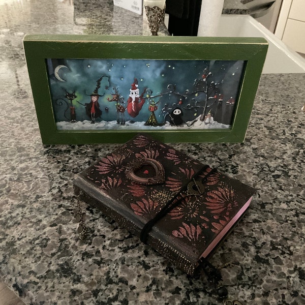 Gothic Journal A6 Grimoire Victorian Gothic Vampire Notebook Magic ...