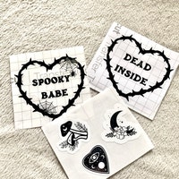 Rip Crybaby Vinyl Decal - Etsy UK