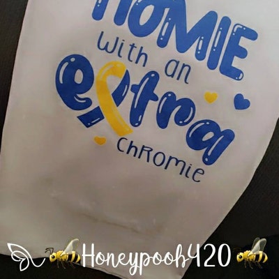Homie With an Extra Chromie, Designer Genes Onesie®, Down Syndrome ...