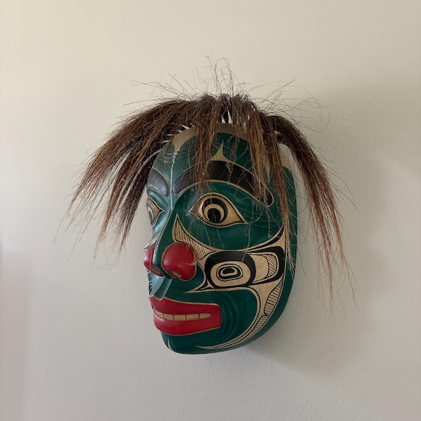 Great Devil God Japanese Noh Mask | Daikijin | Hand Carved Hand Painted ...