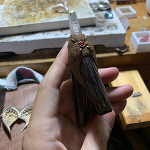 Kuripe Tepi Set Necklace Kuripe Made of Chonta Wood - Etsy