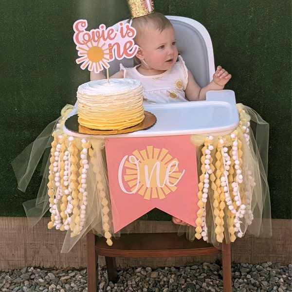 Gold Glitter Sun Crown, Sun Theme Crown, First Birthday Crown, Sunshine ...