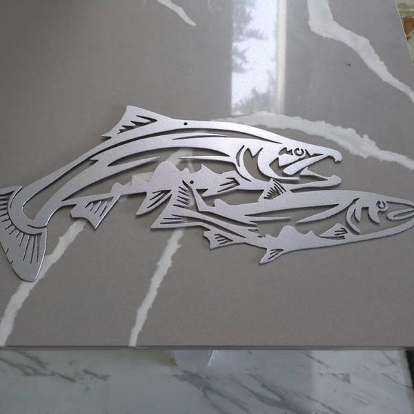 Metal Grizzly Bear Face Wall Art - Etsy