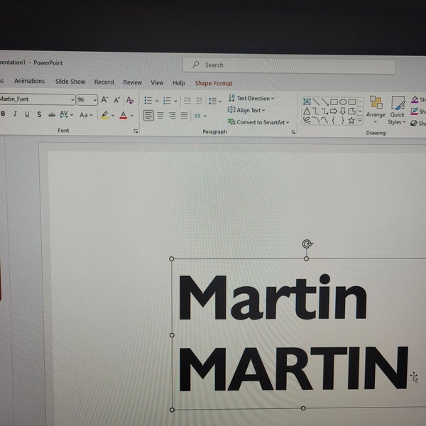 Martin Font SVG: African Alphabet Letters (instant Download) - Etsy