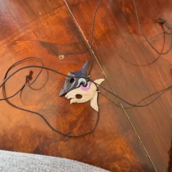 Ekko Mask Owl Guy From Arcane Necklace League of Legends Brass Pendant ...