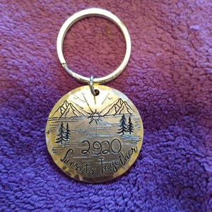 Roman Numeral Date Pocket Token Pocket Coin Love Token | Etsy