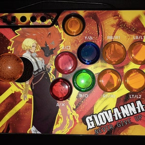 Custom Fight Stick Art file Only Does Not Include Print | Etsy
