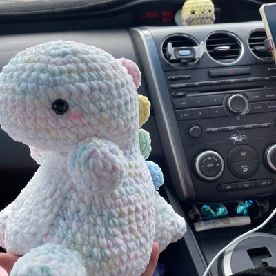 MADE TO ORDER Crochet Dino / Big and Little Dino / Handmade - Etsy